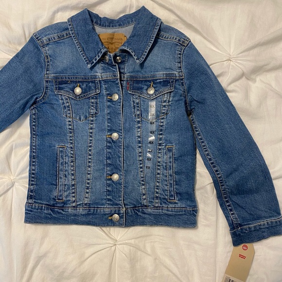 Levi's | Jackets & Coats | Bnwt Girls Denim Levi Jacket | Poshmark